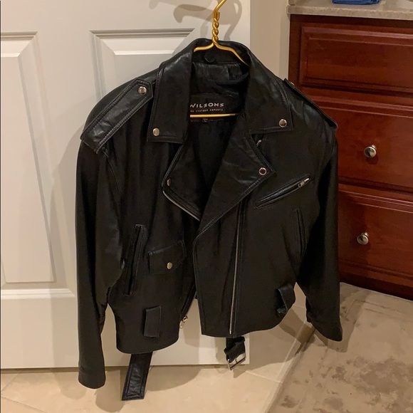 Wilsons Leather | Jackets & Coats | Vintage Wilsons Leather Motorcycle ...